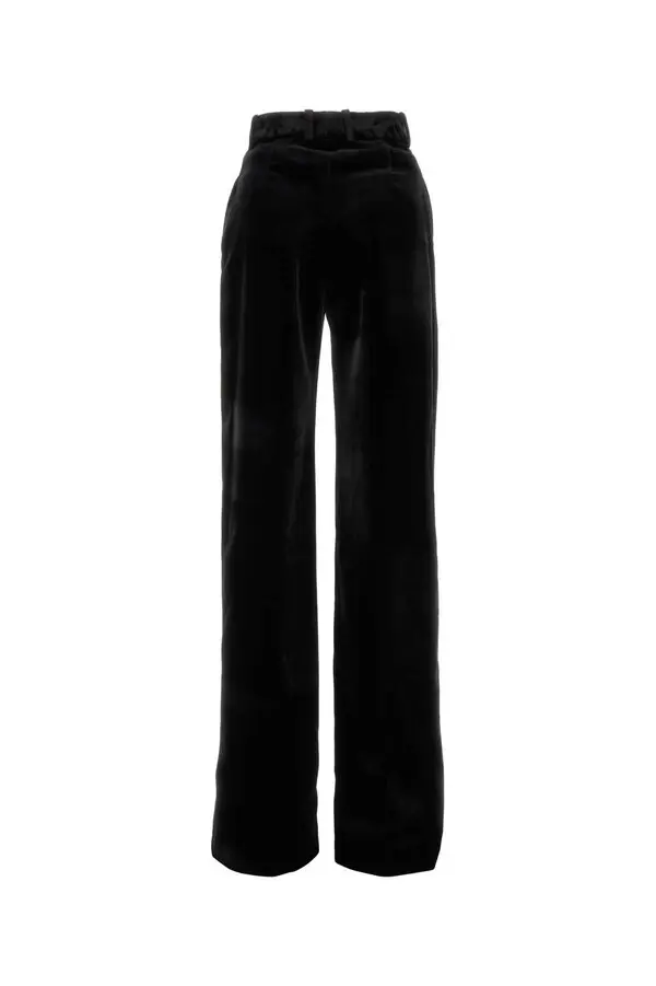 ERMANO SCERVINO Ermanno Scervino Velvet Palazzo Pant