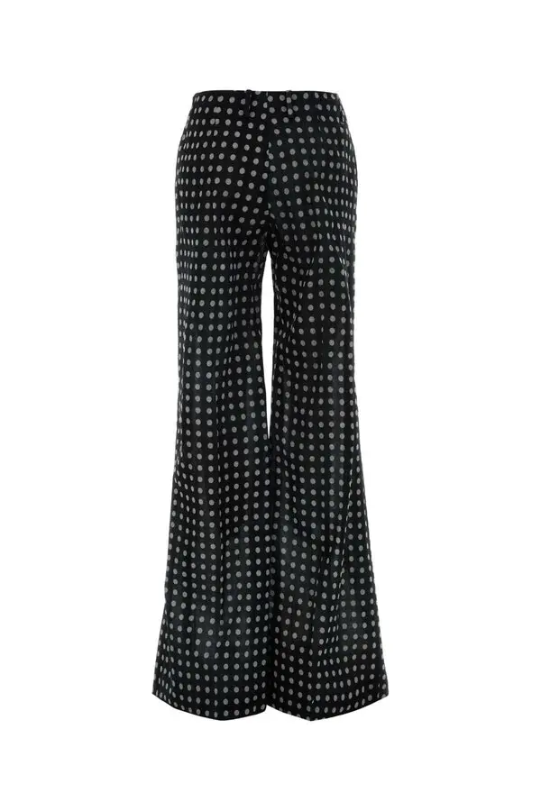 ERMANO SCERVINO Ermanno Scervino Printed Organza Pants