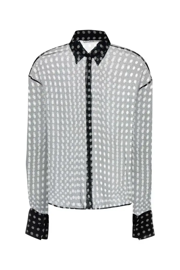 ERMANO SCERVINO Ermanno Scervino Printed Silk Shirt