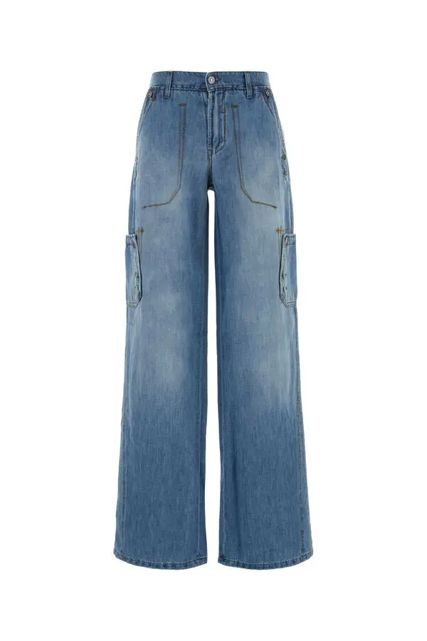 ERMANO SCERVINO Ermanno Scervino Denim Cargo Jeans