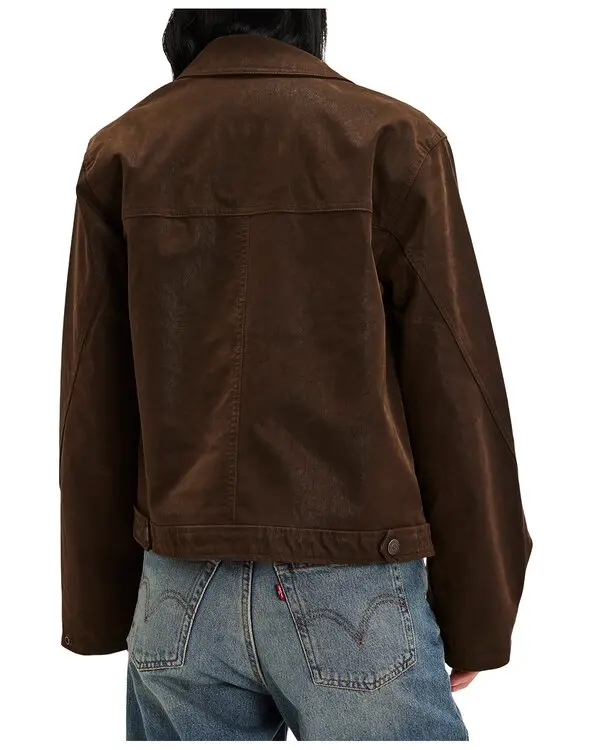 Free People Blair Faux Suede Sierra Jacket