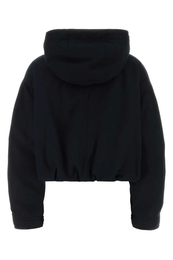 Moncler Midnight Polyester Blend Eucalyptus Down Jacket