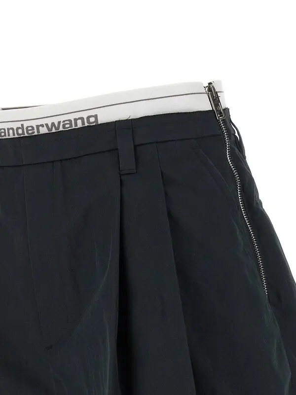 Alexander Wang Logo Band Shorts