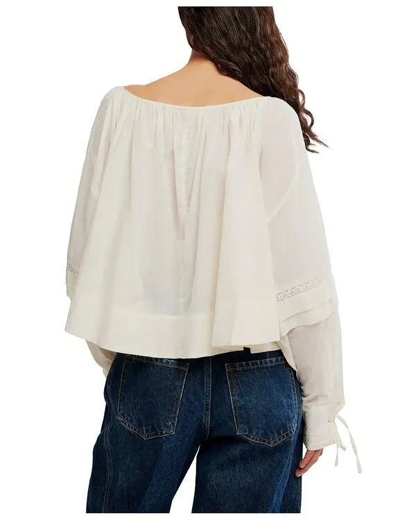 Free People La Lune Cotton Top