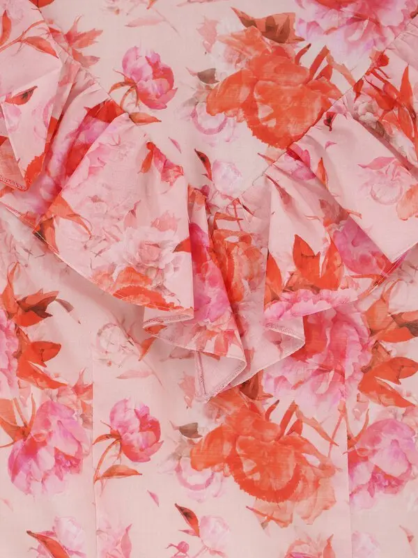 ACTUALEE Printed Cotton Shirt