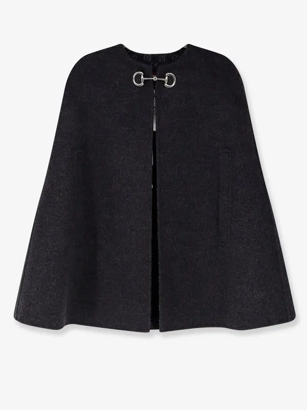 Gucci Wool And Silk Cape