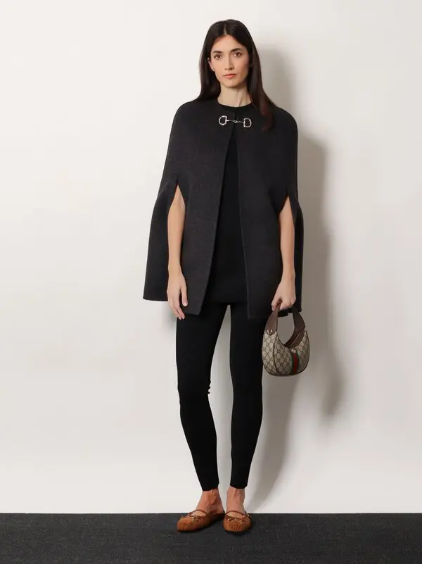 Gucci Wool And Silk Cape