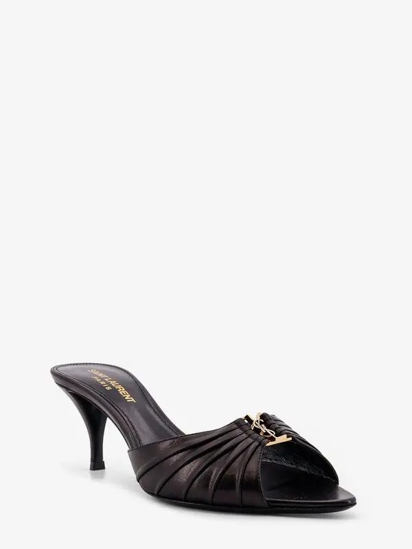 Saint Laurent Babylone 60 Leather Sandals