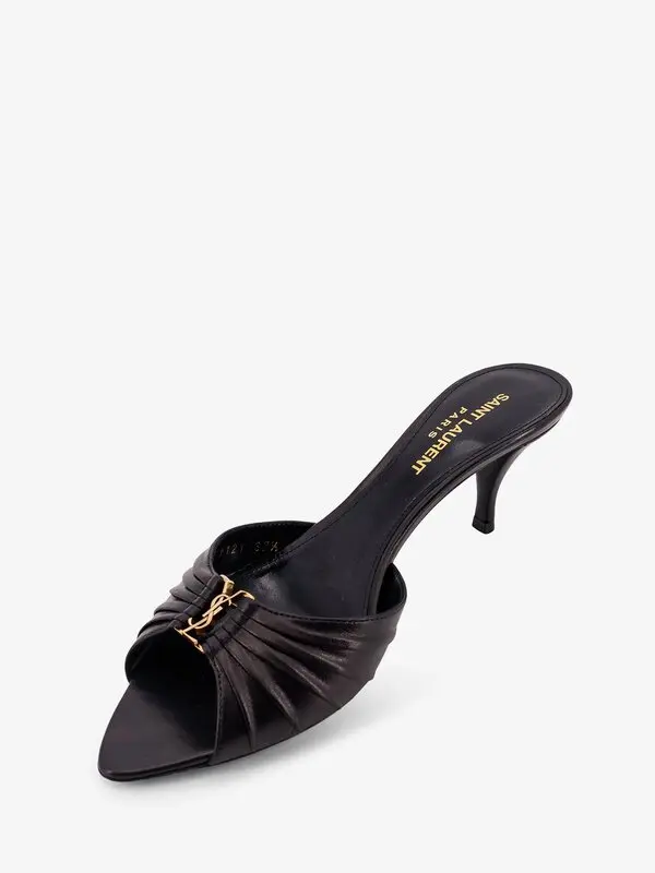 Saint Laurent Babylone 60 Leather Sandals