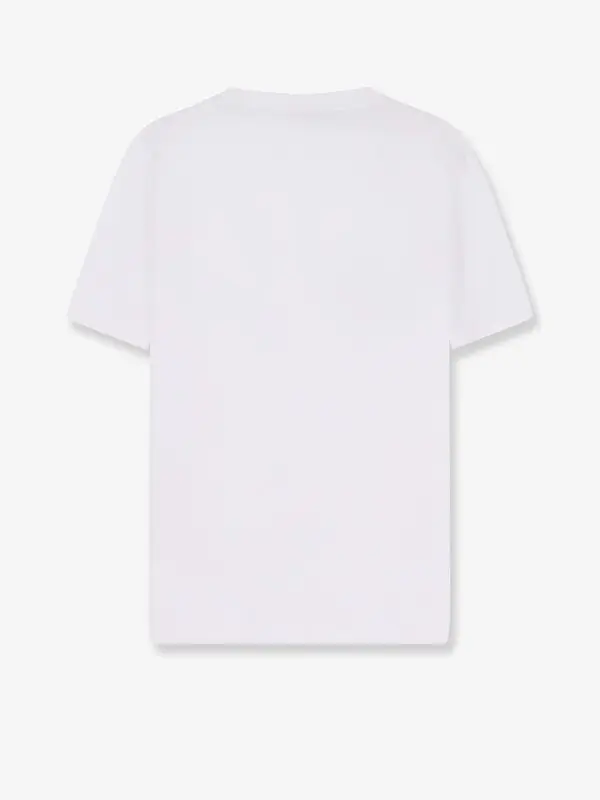 Gucci Cotton Tshirt With Frontal Web Band