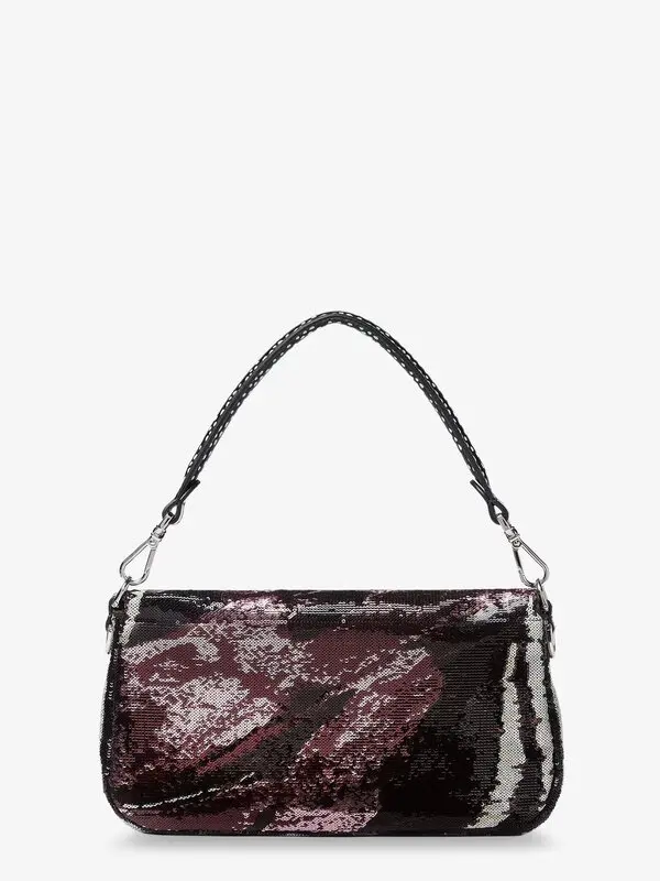 Fendi Baguette Crossbody Bag With Night Butterfly Sequins