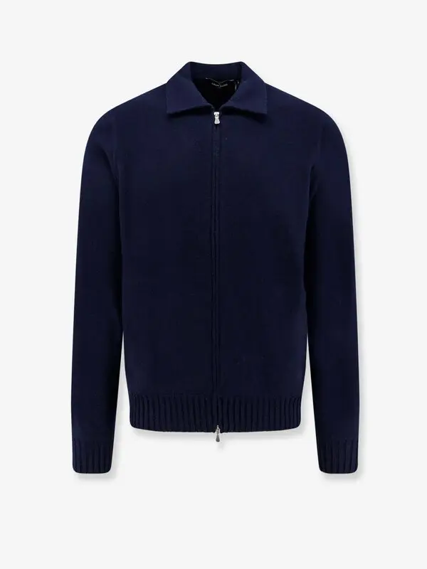 GRAN SASSO Cashmere Cardigan - Blue