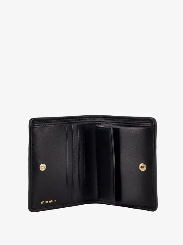 Miu Miu Quilted Leather Wallet