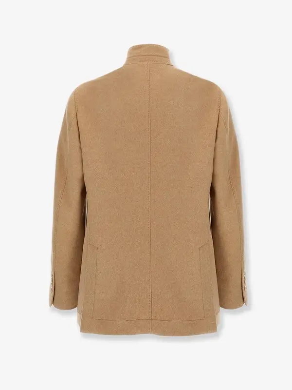 Brunello Cucinelli Cashmere And Vicuna Coat
