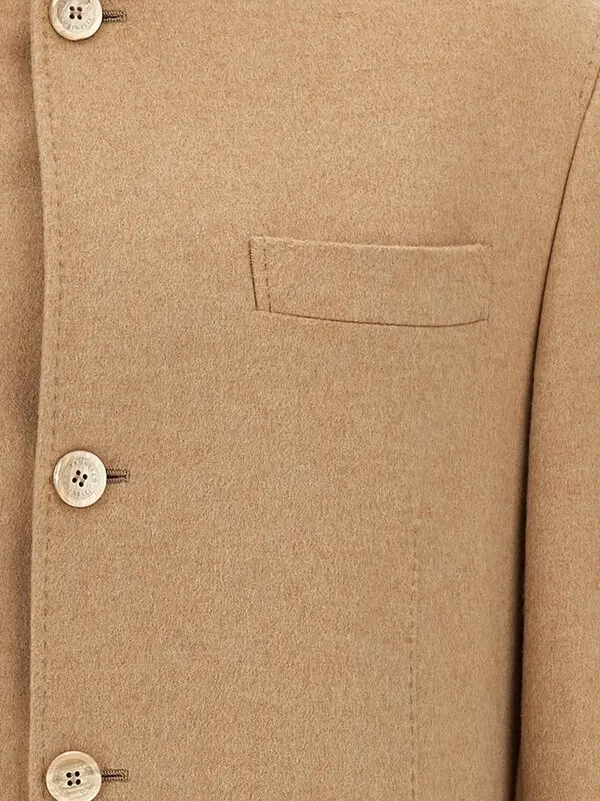 Brunello Cucinelli Cashmere And Vicuna Coat