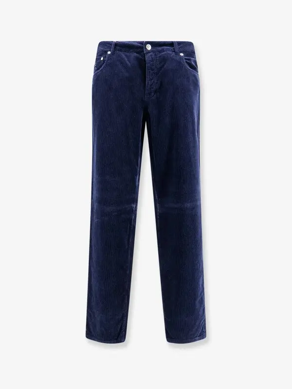 Brunello Cucinelli Corduroy Trousers - Blue