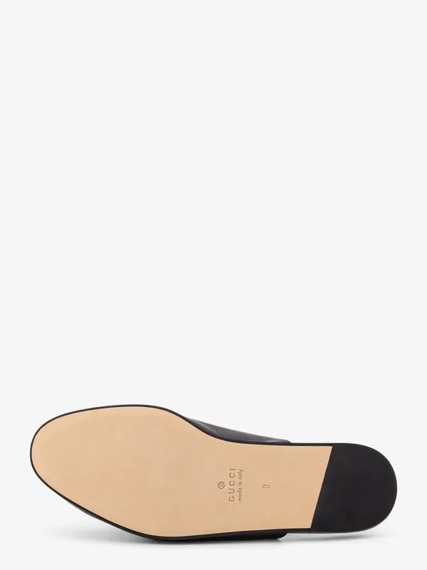 Gucci Leather Sabot With Horsebit
