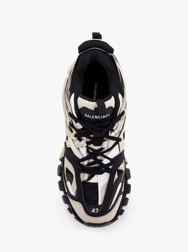 Balenciaga Track Mesh And Rubber Sneakers
