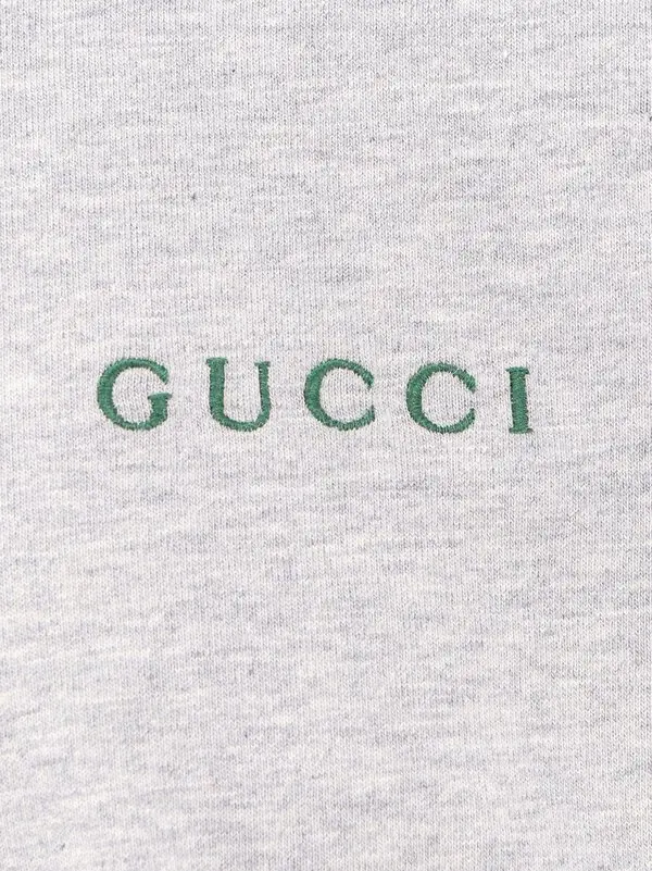 Gucci Cotton Tshirt With Web Detail