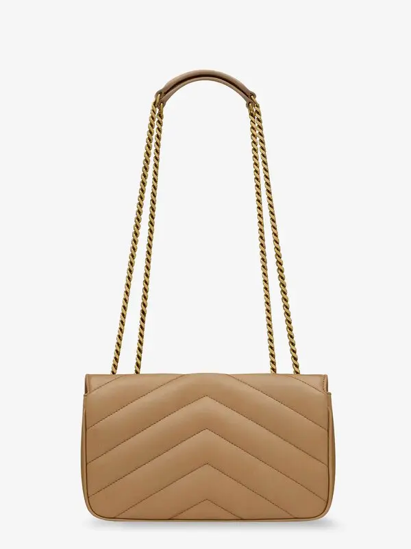 Saint Laurent Loulou Small Leather Shoulder Bag