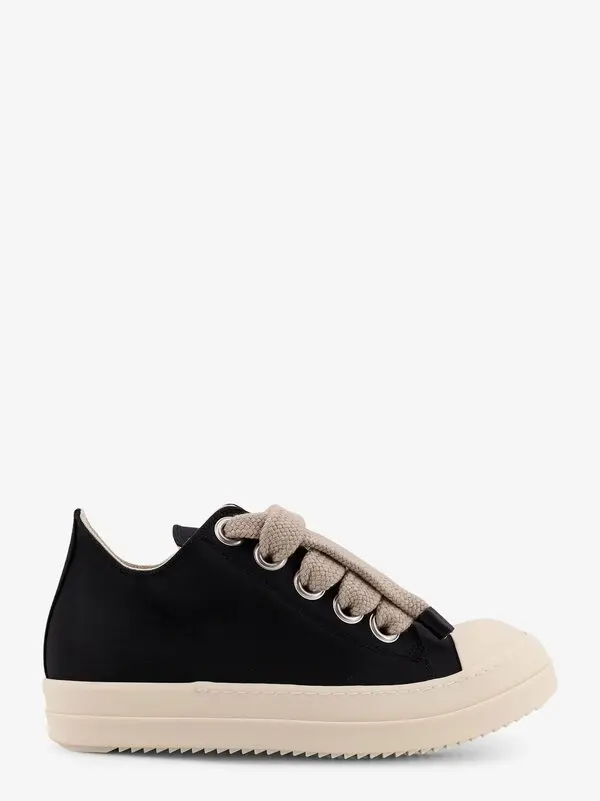 Rick Owens Jumbolace Low Sneaks Lowtop Sneakers - Black
