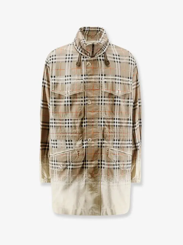 Burberry Lancaster Cotton Coat - Beige