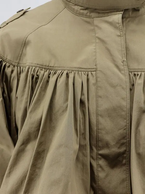 Chloé Cotton Jacket With Cotton Flounces