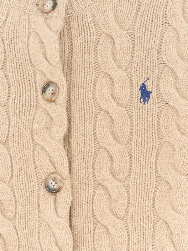 Polo Ralph Lauren Wool And Cashmere Cable-knit Cardigan