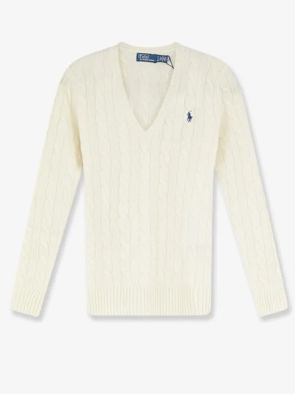 Polo Ralph Lauren Wool And Cashmere Sweater - White