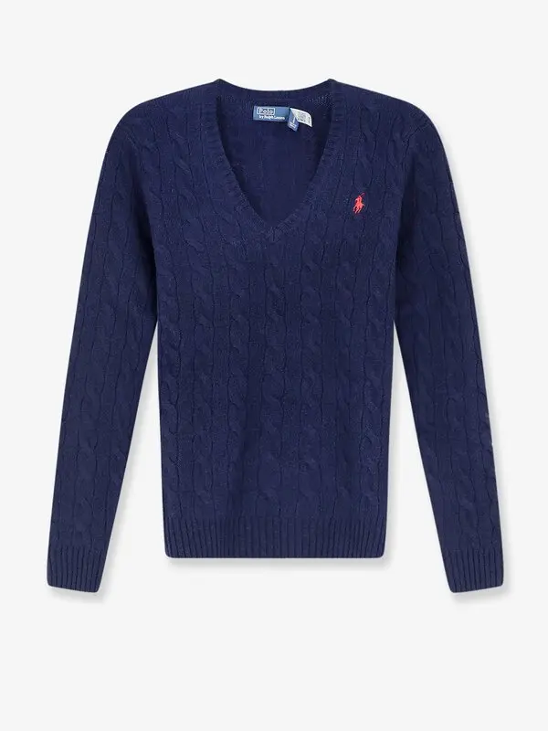 Polo Ralph Lauren Wool And Cashmere Sweater - Blue