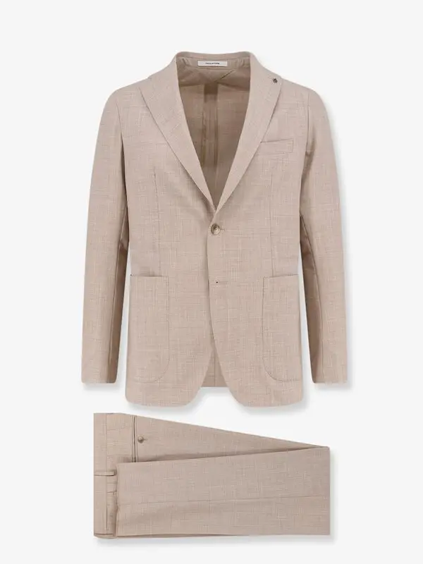 Tagliatore Virgin Wool And Silk Suit