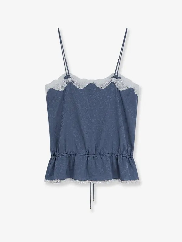 Chloé Printed Silk Top