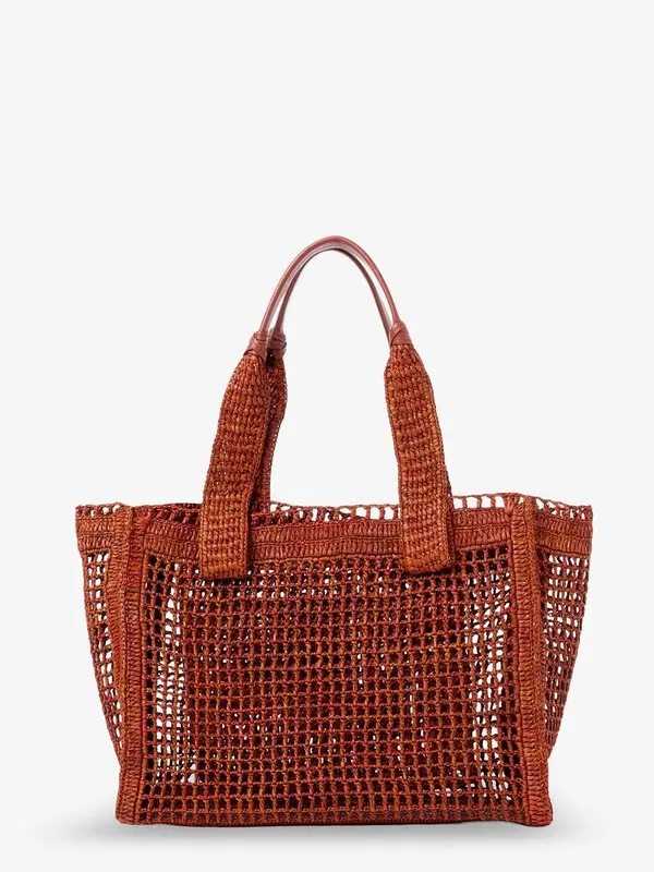 Chloé East/west Summer Banana Raffia Shoulder Bag