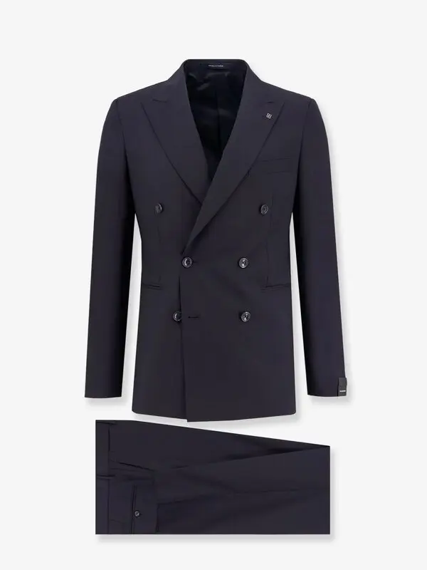 Tagliatore Doublebreasted Virgin Wool Suit
