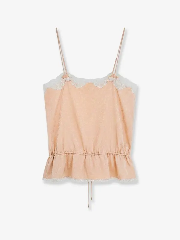 Chloé Printed Silk Top