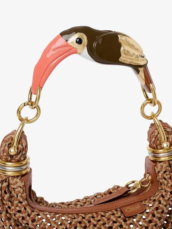Chloé Bracelet Hobo Handbag With Toucan Handle