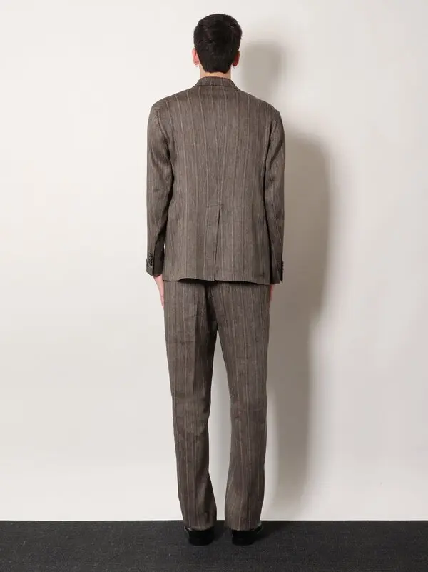 Tagliatore Doublebreasted Linen Blend Suit