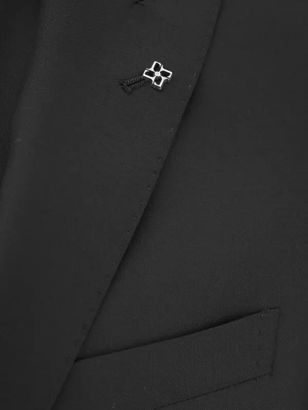 Tagliatore Virgin Wool Suit With Vest