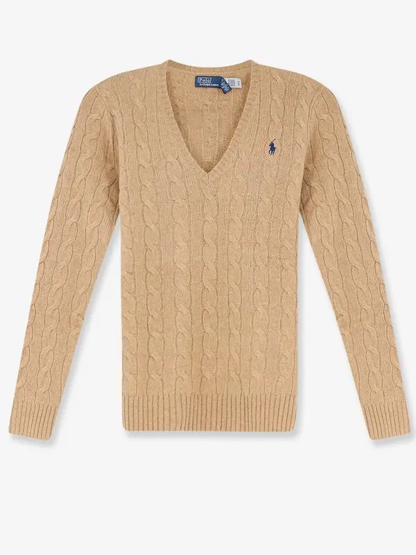 Polo Ralph Lauren Wool And Cashmere Sweater - Beige