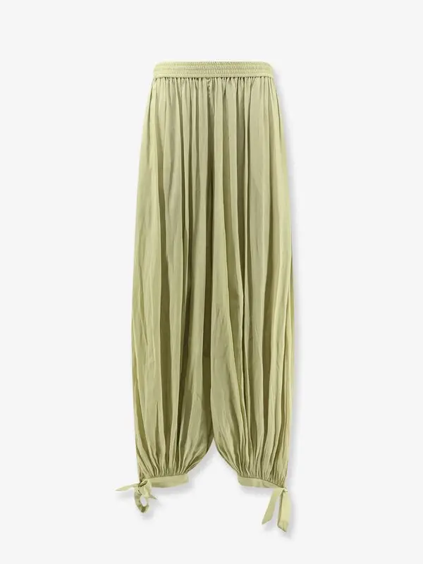 Chloé Harem Trousers With Knot Detail