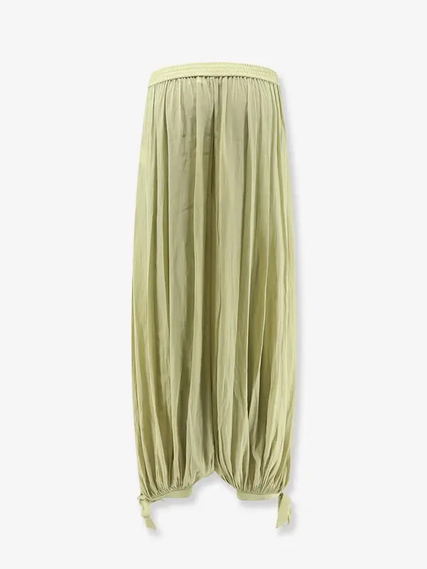 Chloé Harem Trousers With Knot Detail