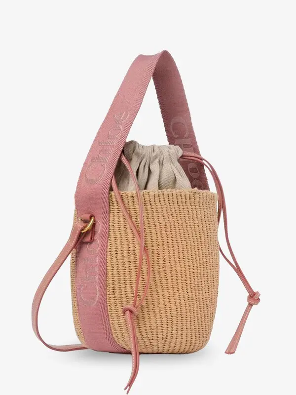 Chloé Woody Raffia Bucket Bag