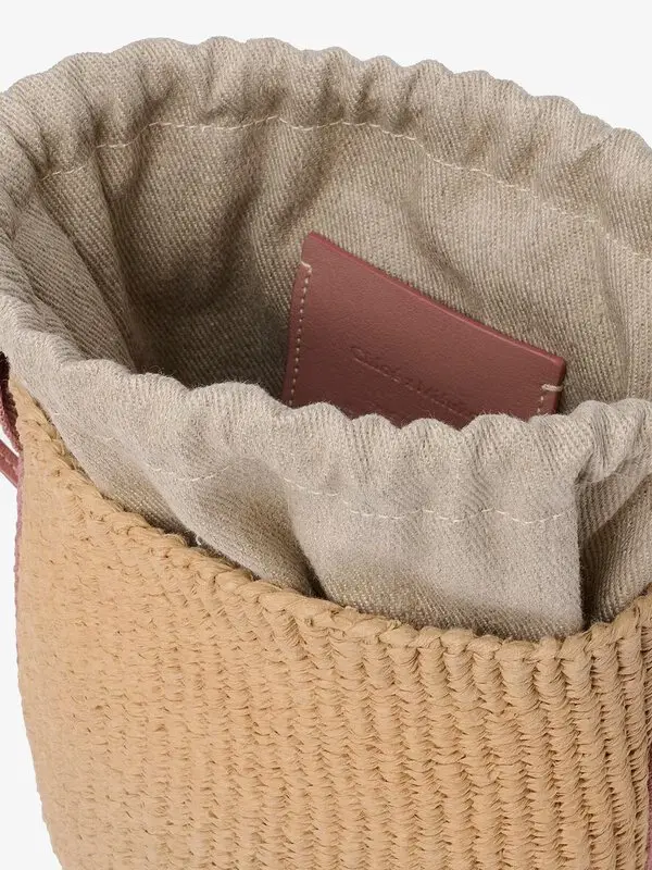 Chloé Woody Raffia Bucket Bag