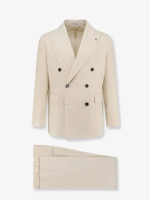 Tagliatore Doublebreasted Linen Blazer