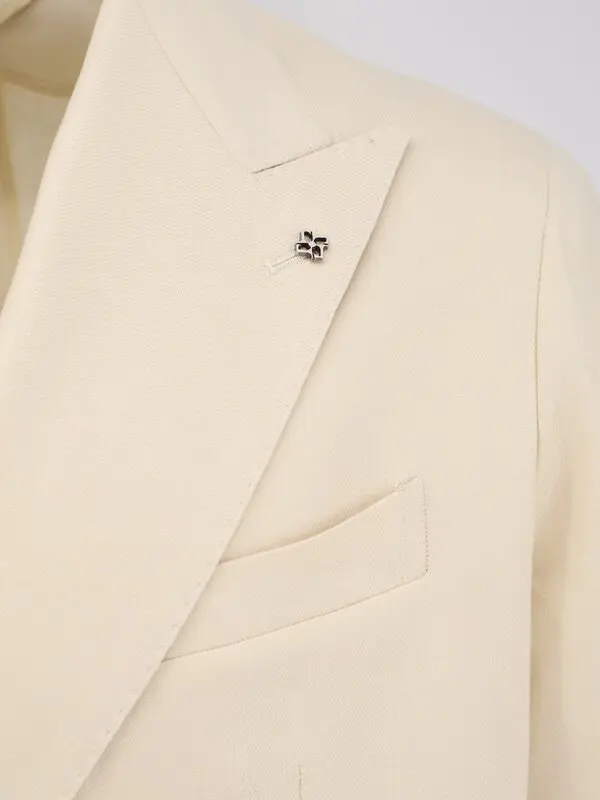 Tagliatore Doublebreasted Linen Blazer