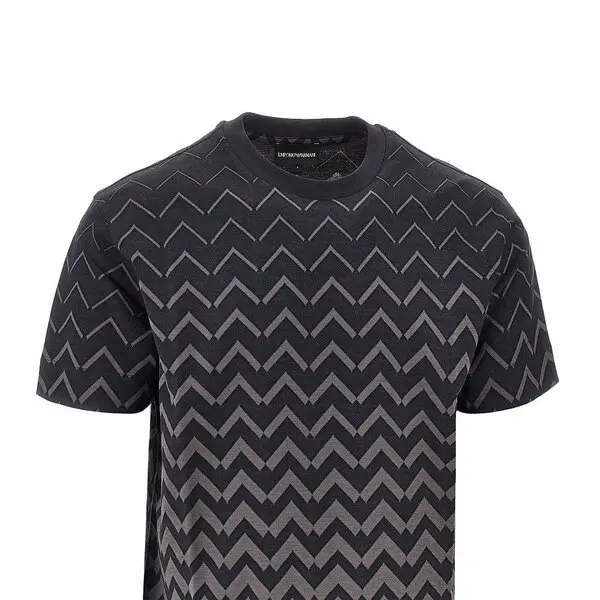 Emporio Armani Jacquard Jerey T-hirt