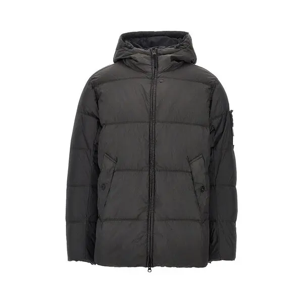 Stone Island Gart Dyed Crinkle Rep Ny Down Jacket - Grey