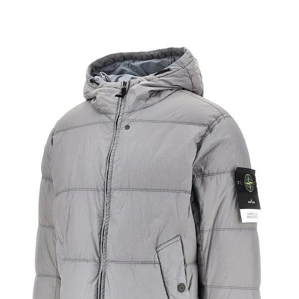 Stone Island Garment Dyed Crinkle Rep Ny Down Jacket - Grey