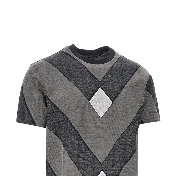 Emporio Armani Jacquard Jersey T-shirt An