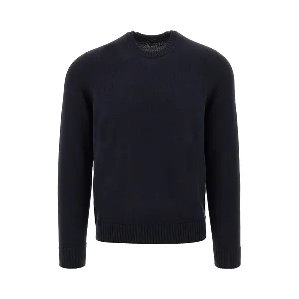 DRUMOHR Merino Wool Knitted Sweater - Blue